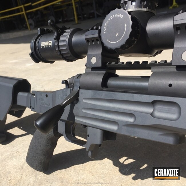 H-146 Graphite Black and E-120 Smoke by WEB USER | Cerakote