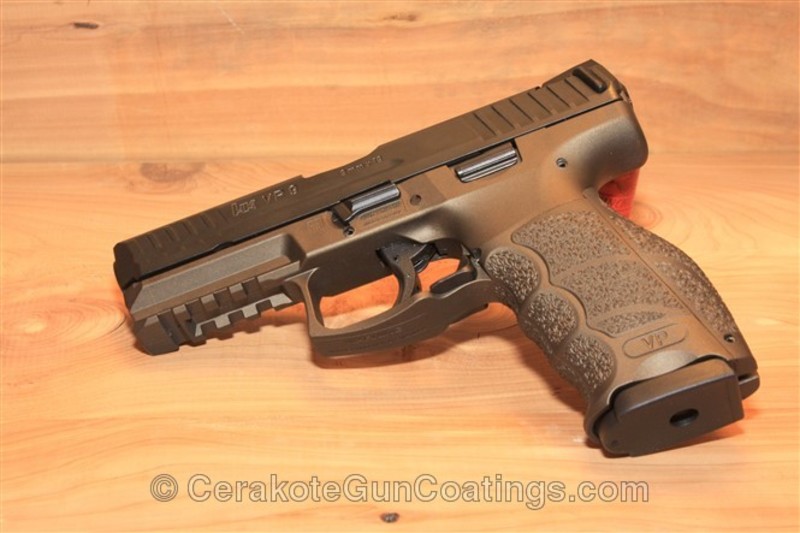 H-148 Burnt Bronze and H-146 Graphite Black by JOE ADCOCK | Cerakote