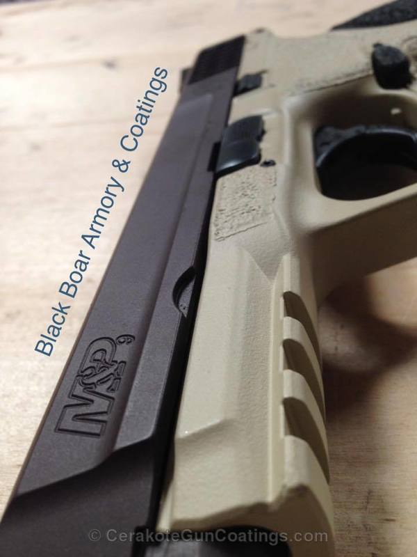 H-293 Vortex Bronze and H-143 Benelli Sand by WEB USER | Cerakote