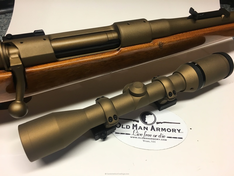 H-148 Burnt Bronze and H-146 Graphite Black by WEB USER | Cerakote