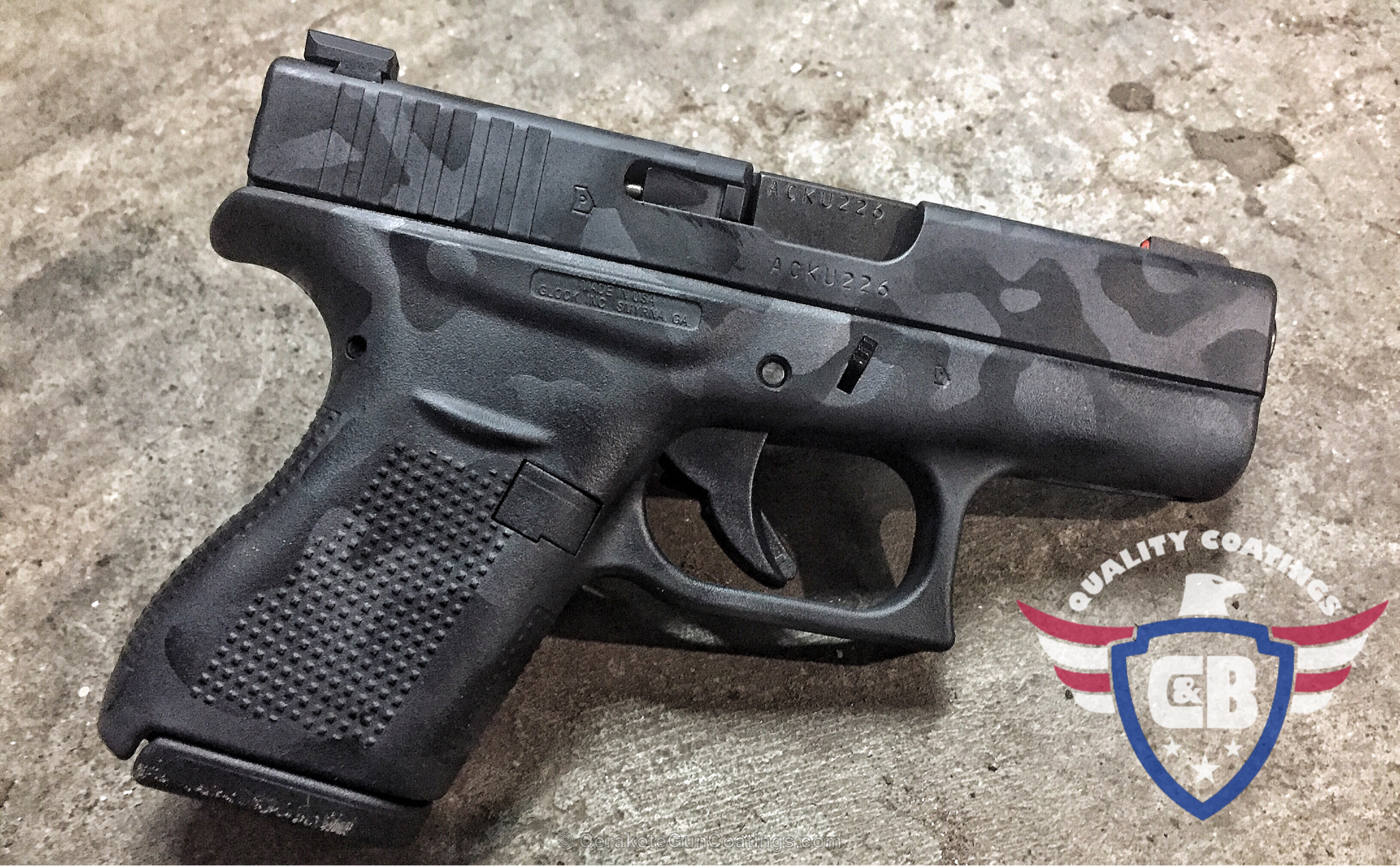 H-234 Sniper Grey and H-146 Graphite Black by WEB USER | Cerakote