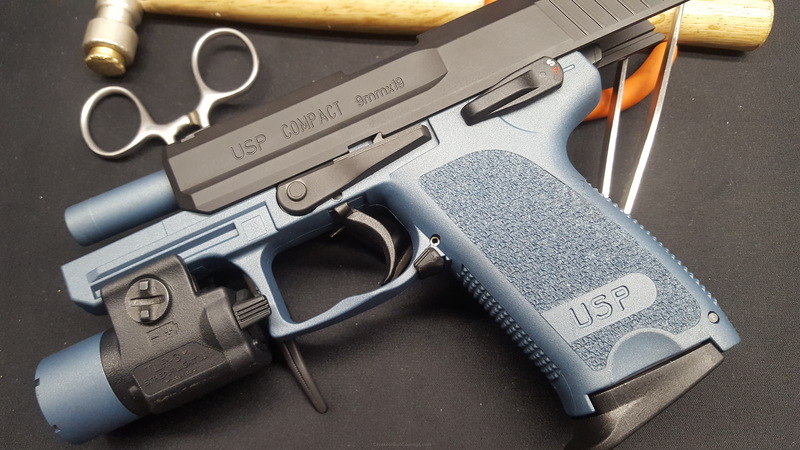 H-185 Blue Titanium and H-146 Graphite Black by WEB USER | Cerakote