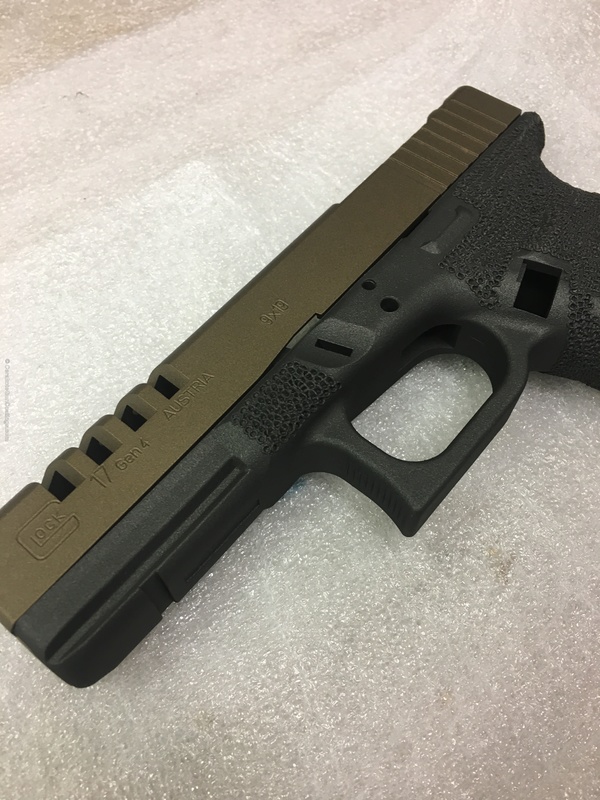 H-148 Burnt Bronze and H-112 COBALT by WAYNE | Cerakote