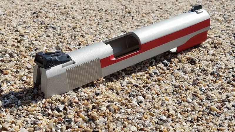 H-157 Bright Nickle and H-216 Smith & Wesson Red by TAMMI JANEY | Cerakote
