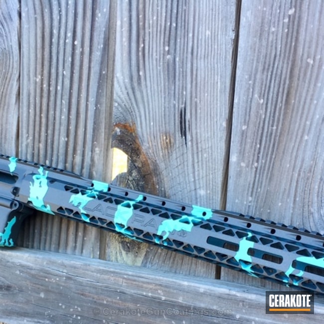 H 175 Robins Egg Blue And H 237 Tungsten By Eric Pearson Cerakote
