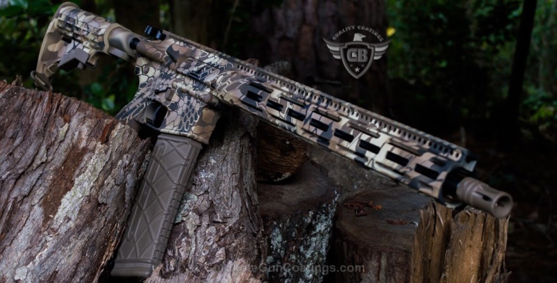 H-199 Desert Sand and H-226 Patriot Brown by Chris Mickle | Cerakote