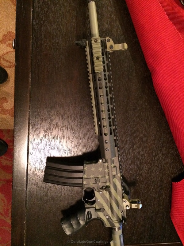 H-248 Forest Green and H-112 COBALT by WEB USER | Cerakote