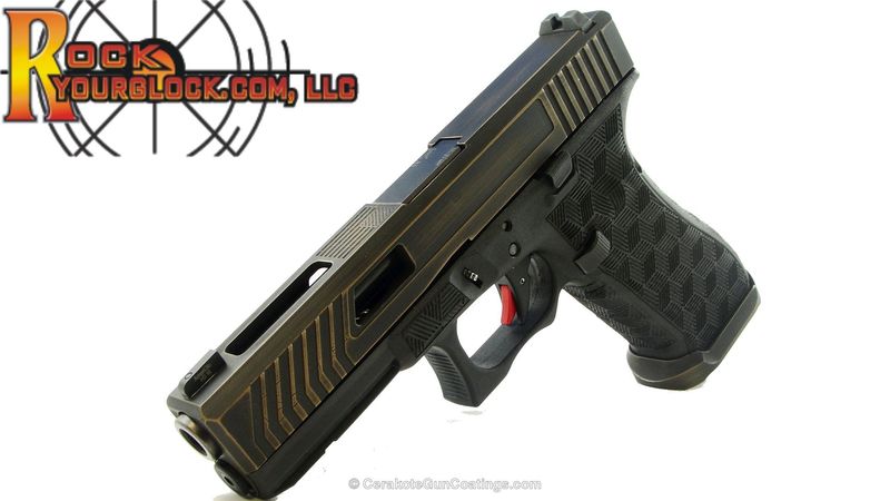 H-146 Graphite Black and H-148 Burnt Bronze by WEB USER | Cerakote