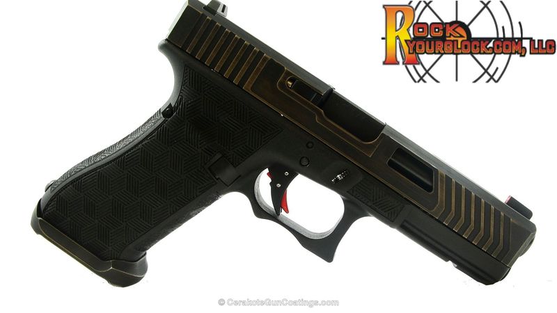 H-146 Graphite Black and H-148 Burnt Bronze by WEB USER | Cerakote