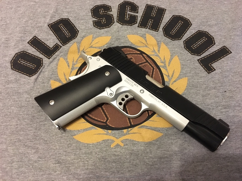 H-190 Armor Black and H-151 Satin Aluminum by MARK TWITTEY | Cerakote