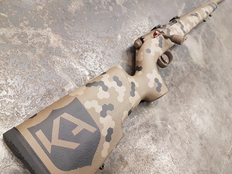 Save Arms Bolt Action Rifle done in a Custom Hex Camo by KERE DYCK ...