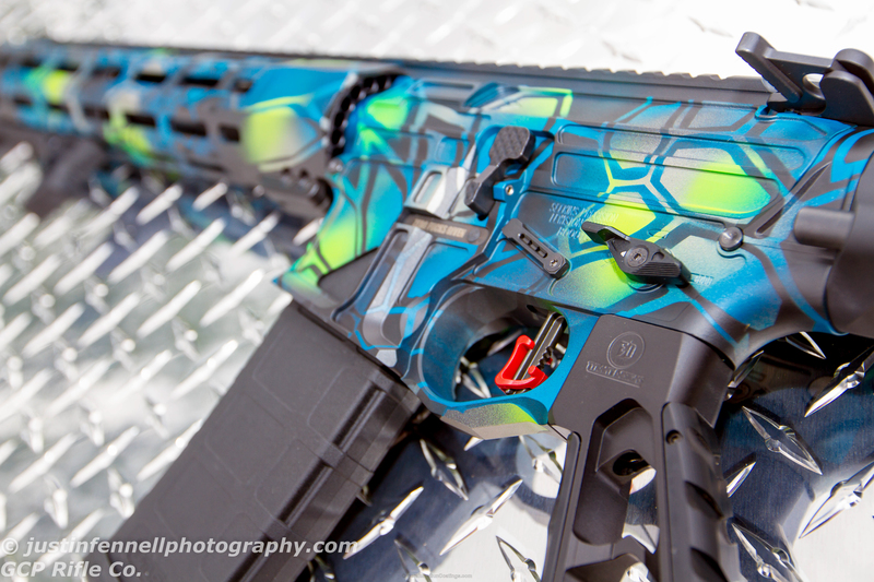 Custom Rifle Build in a Cerakote Kryptek Finish by WEB USER | Cerakote