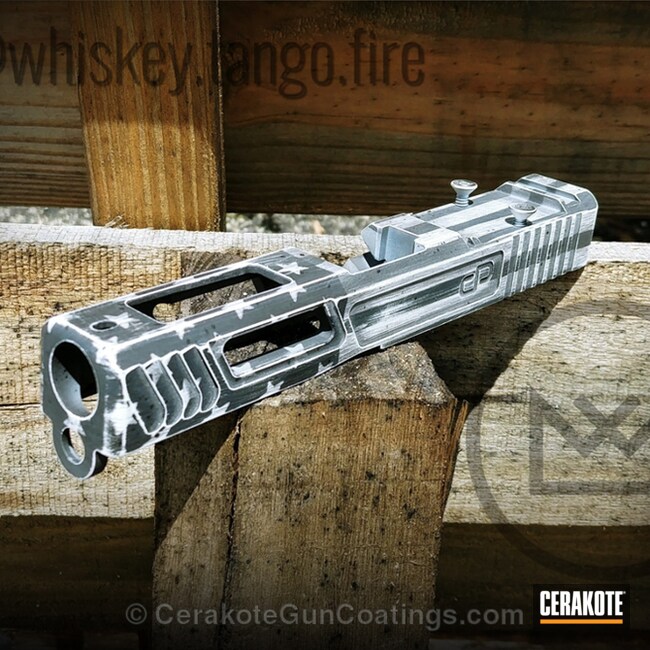 Custom Pistol Slide Cerakoted In H 227 H 234 And H 136 By Web User