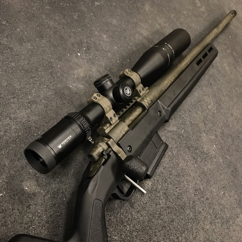 Bolt Action Rifle coated in Cerakote H-267, H-190, H-232 and H-258 by ...
