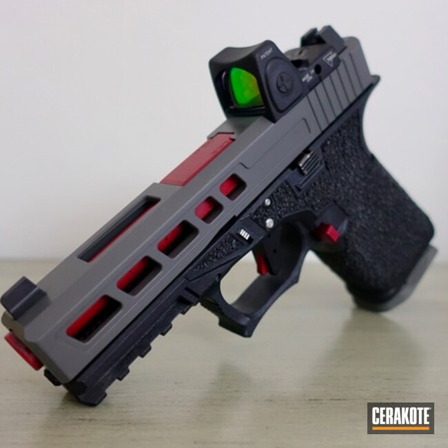 Custom Glock Handgun by Ryan Sagisi | Cerakote