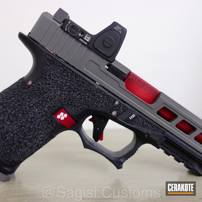 Custom Glock Handgun by Ryan Sagisi | Cerakote