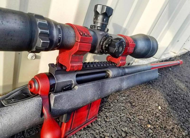 Distressed .308 Bolt Action Rifle by BRYAN WESTBROOK | Cerakote