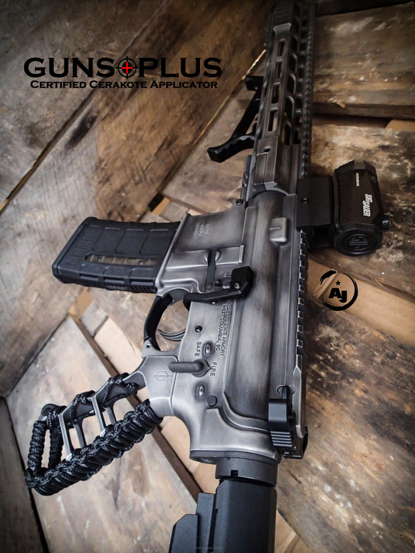 Battleworn 300 Blackout Tactical Rifle by WEB USER | Cerakote
