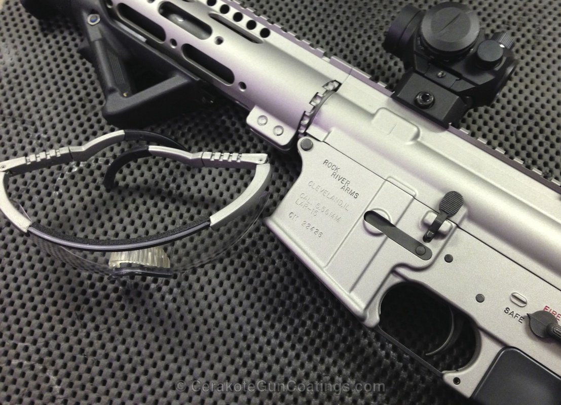 H-170 Titanium with H-146 Graphite Black by Scott Kiefner | Cerakote