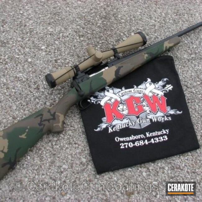 H-200 Highland Green with H-190 Armor Black and H-267 MagPul Flat Dark ...