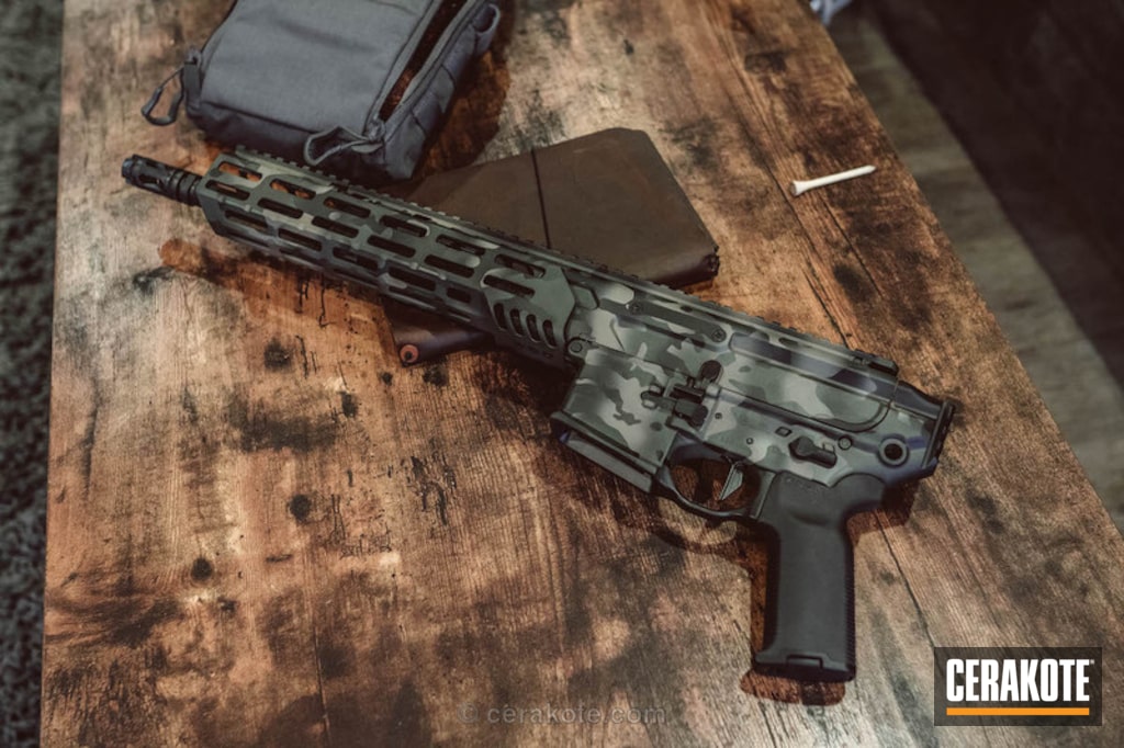 Sig Sauer Mcx In A Custom Multicam Finish By David Cerakote