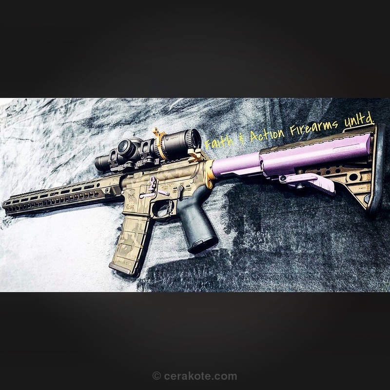 Bronze Camo Project by Web User | Cerakote