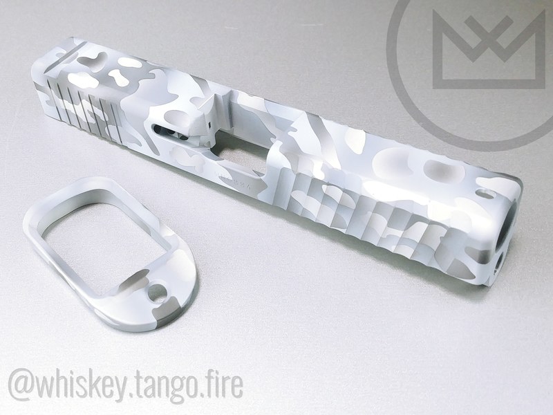 Custom Cerakote Snow Camo by Web User | Cerakote