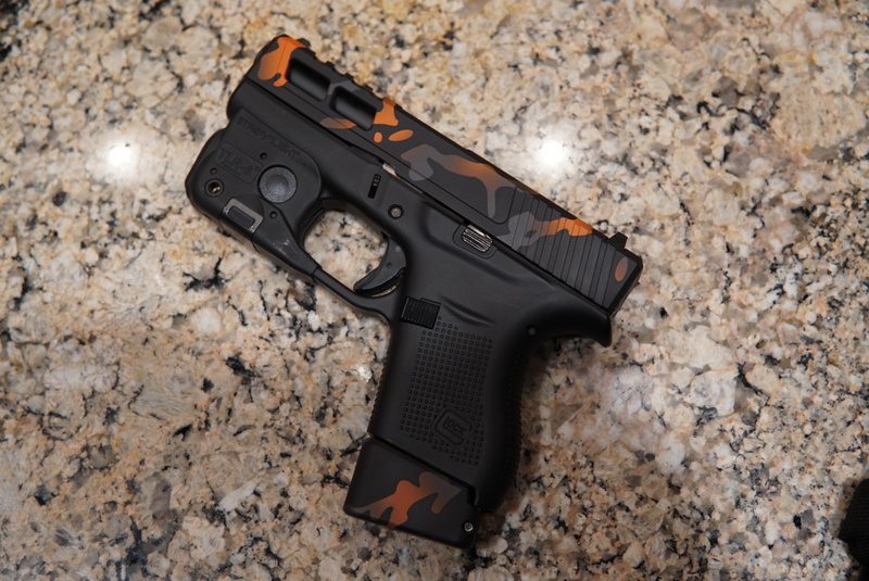 Custom Glock with a Cerakote Camo Finish by Web User | Cerakote