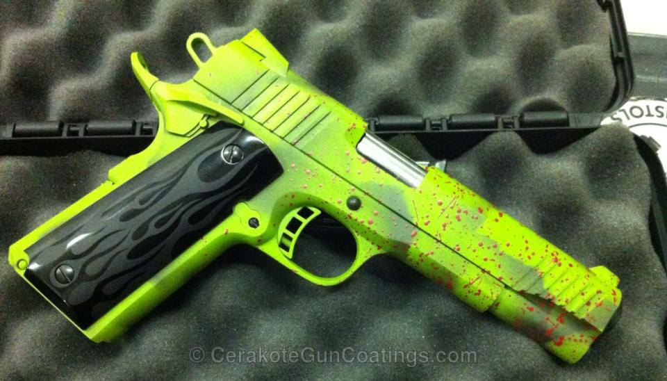 H-168 Zombie Green with H-190 Armor Black and H-221 Crimson by Kodiak ...