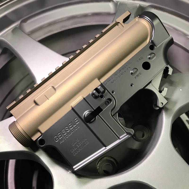 H-148 Burnt Bronze with E-100 Blackout by Web User | Cerakote