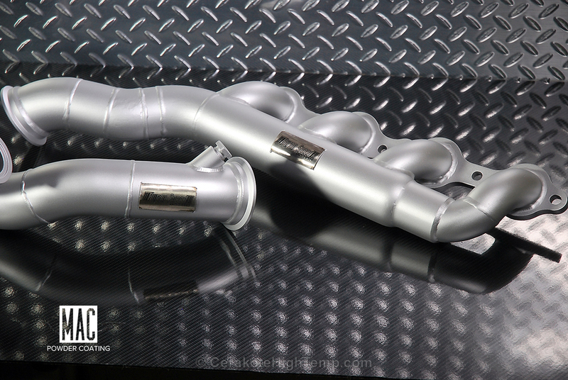 Camaro Exhaust in C-7700 by Mac Powder Coating | Cerakote