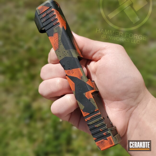 Battleworn Splinter Camo Finish by PAUL KEYS | Cerakote