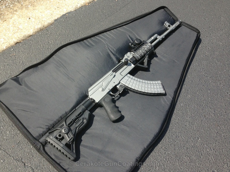 H-227 Tactical Grey with H-146 Graphite Black by Chris Garrett | Cerakote