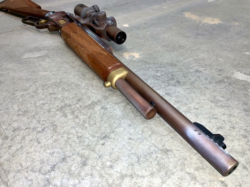 Patina Distressed Lever Action Rifle by Web User | Cerakote