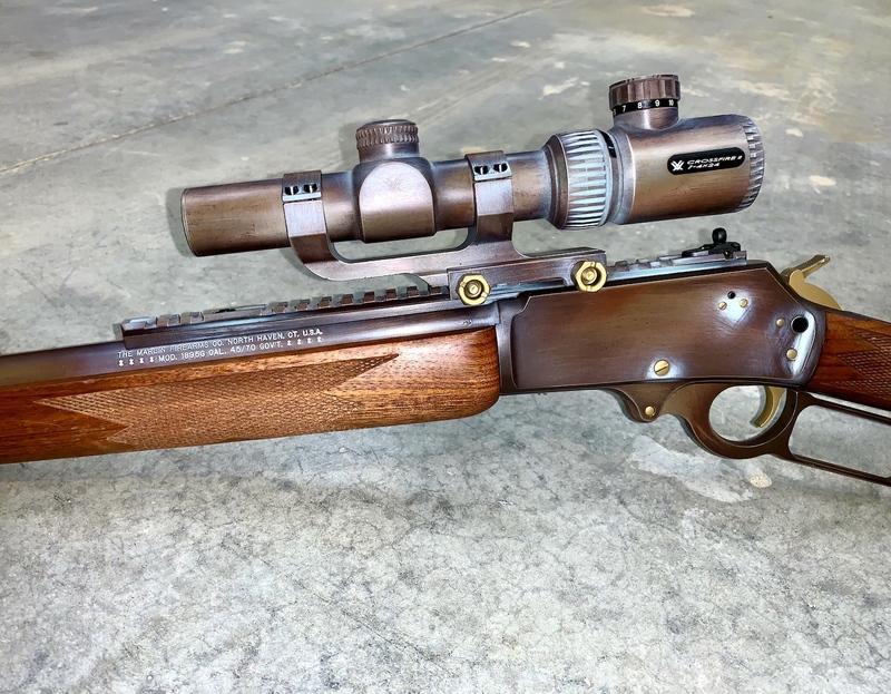 Patina Distressed Lever Action Rifle by Web User | Cerakote