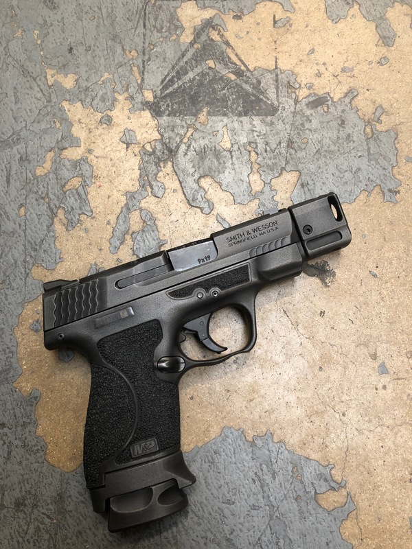 Distressed Smith & Wesson M&P by ABELARDO ROMAN | Cerakote