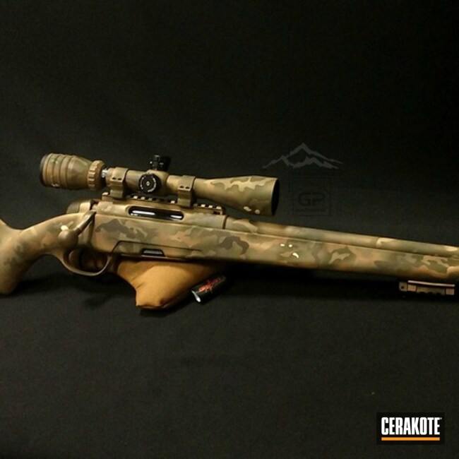 Multicam Bolt Action Rifle By Web User Cerakote