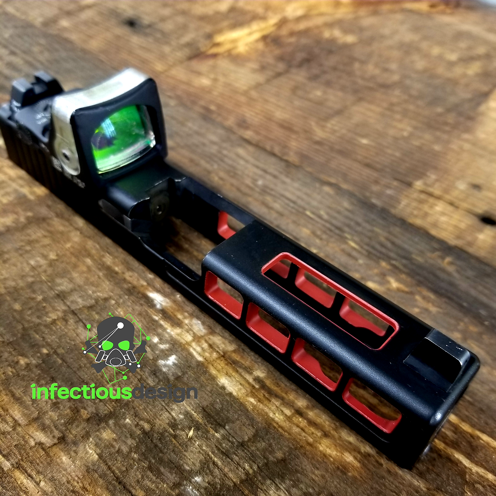 Custom Glock Slide Cerakoted with H-216 Smith & Wesson Red by MATT ...