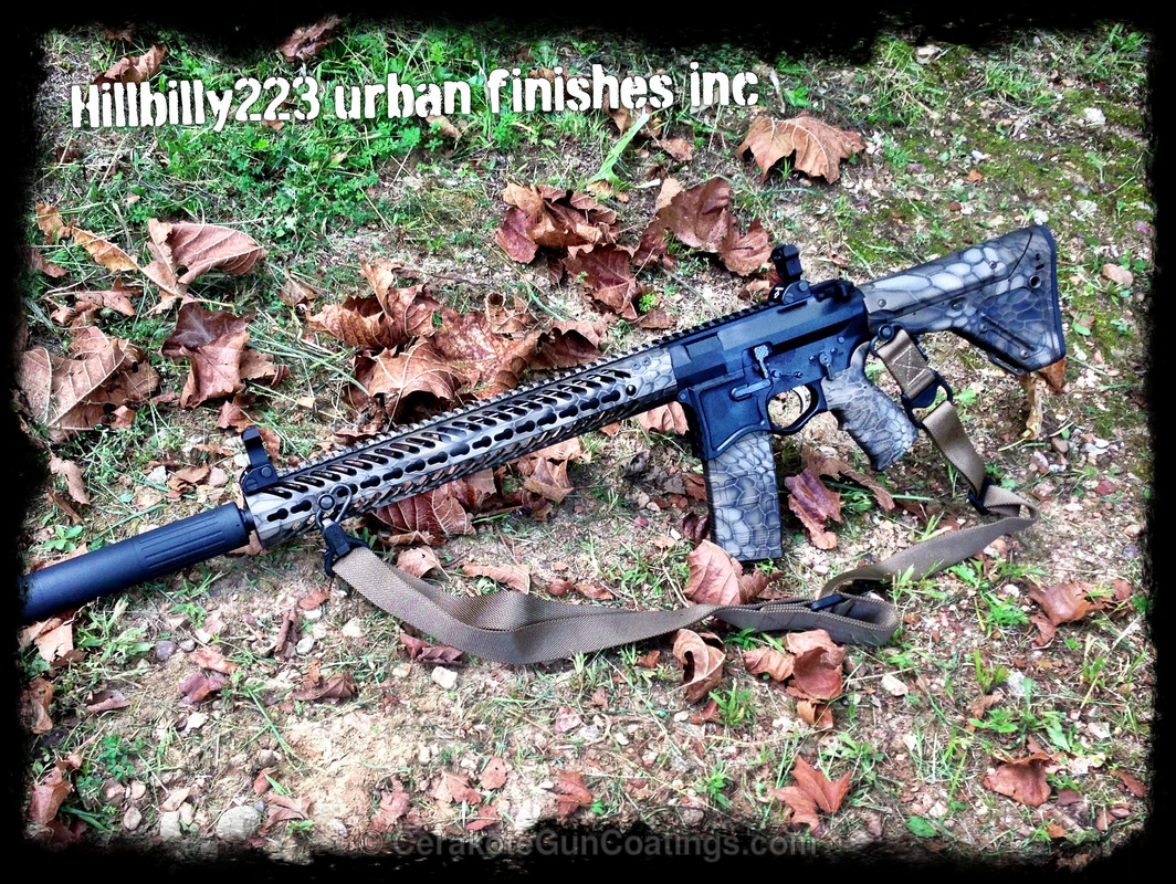 H-190 Armor Black with H-148 Burnt Bronze and H-267 MagPul Flat Dark ...