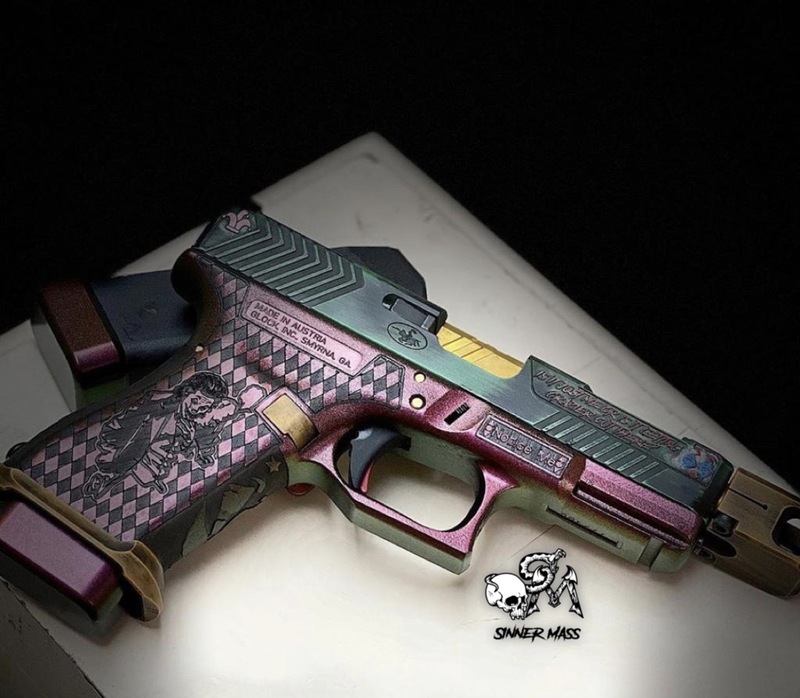 Cerakoted The Joker | Cerakote Gallery