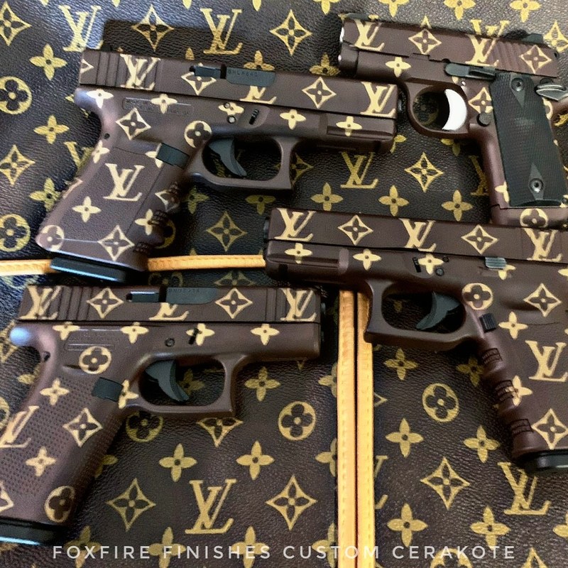 Cerakoted Louis Vuitton | Cerakote Gallery