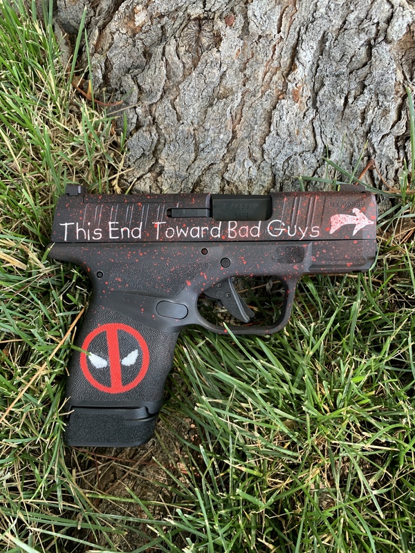 Cerakoted Deadpool | Cerakote Gallery