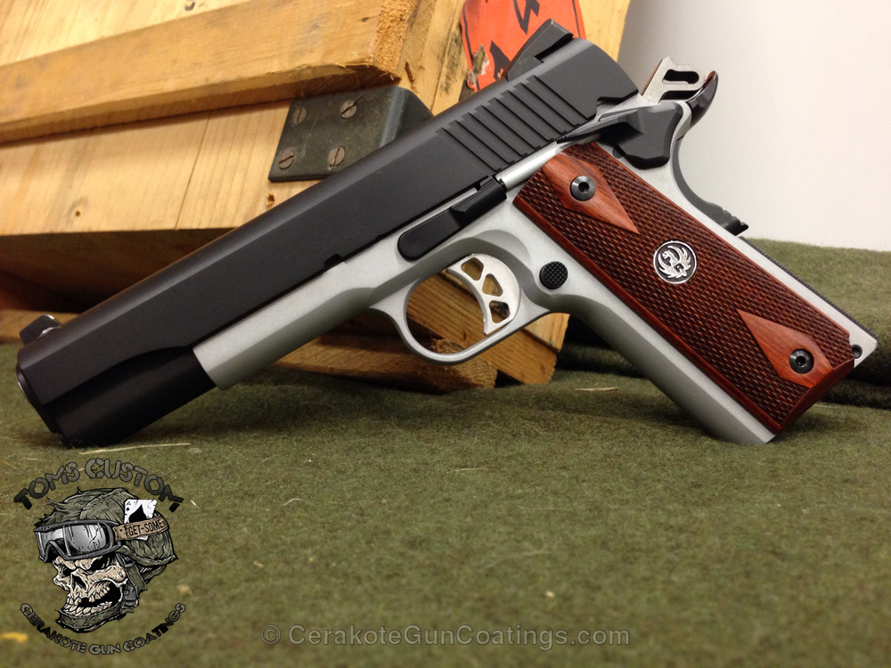 H-255 Crushed Silver with H-146 Graphite Black by Toms Custom Coatings ...