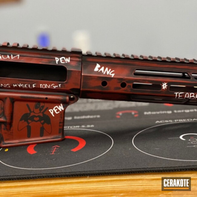 Cerakoted Deadpool | Cerakote Gallery