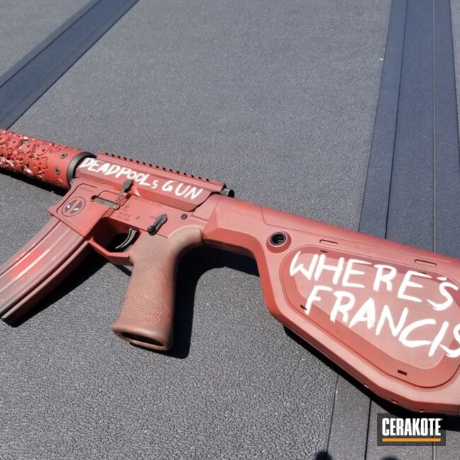 Cerakoted Deadpool | Cerakote Gallery