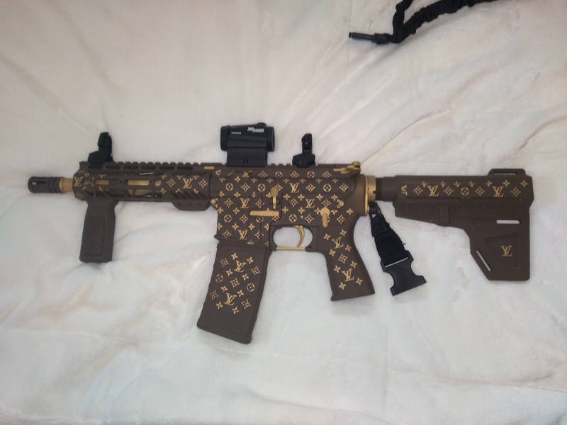 Cerakoted Louis Vuitton | Cerakote Gallery