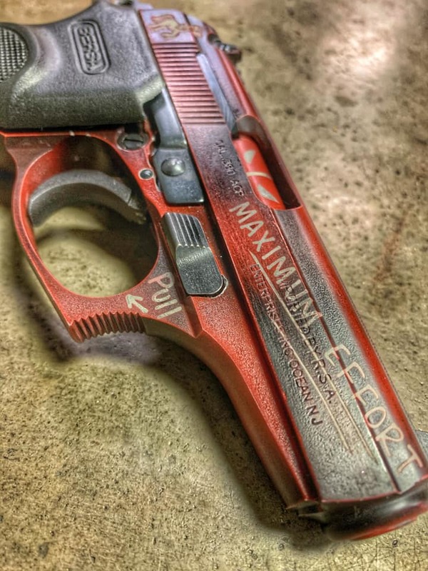 Cerakoted Deadpool | Cerakote Gallery