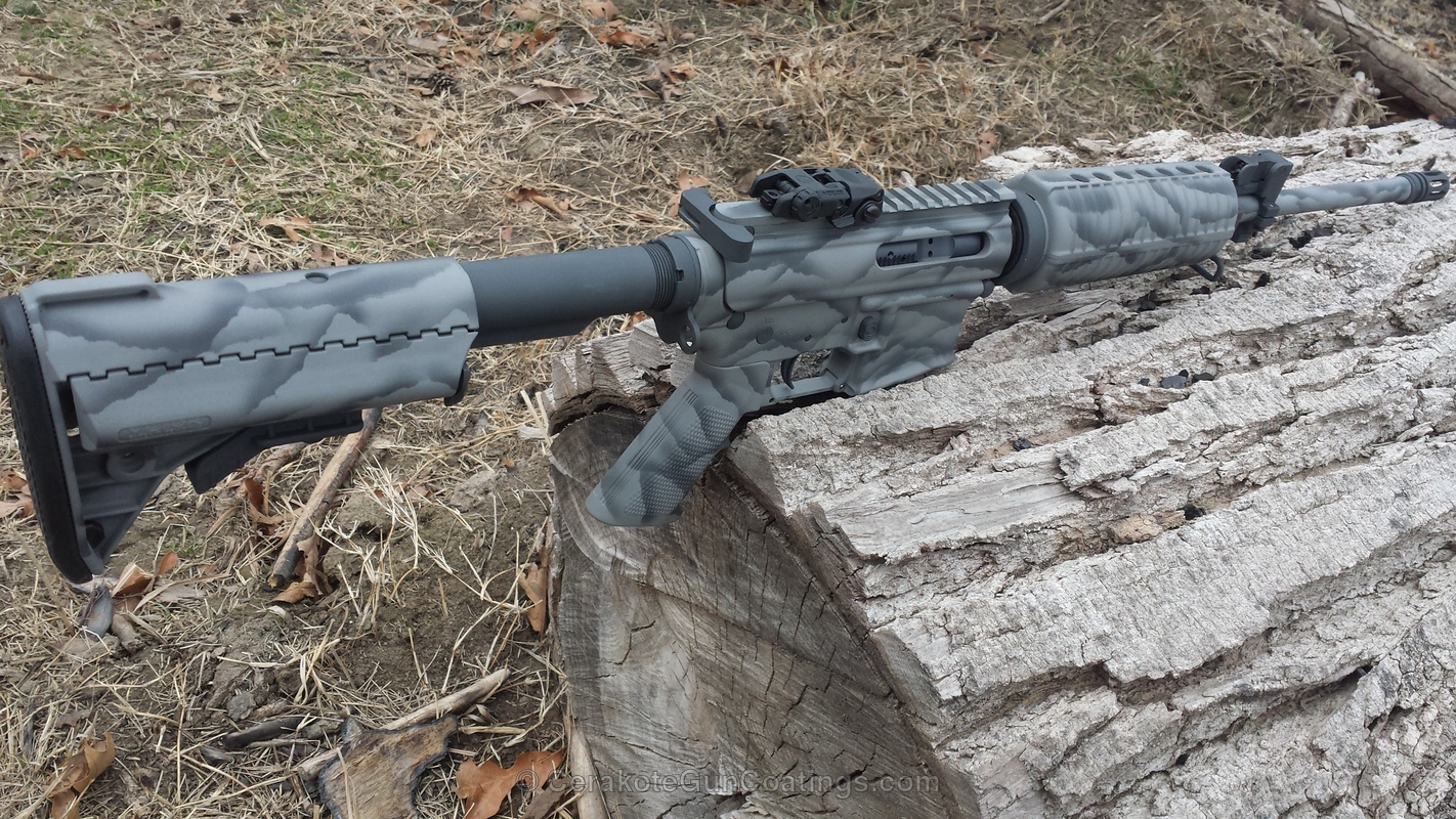 H-214 Smith's Grey with H-262 Stone Grey and C-110 Micro Slick by Trey ...