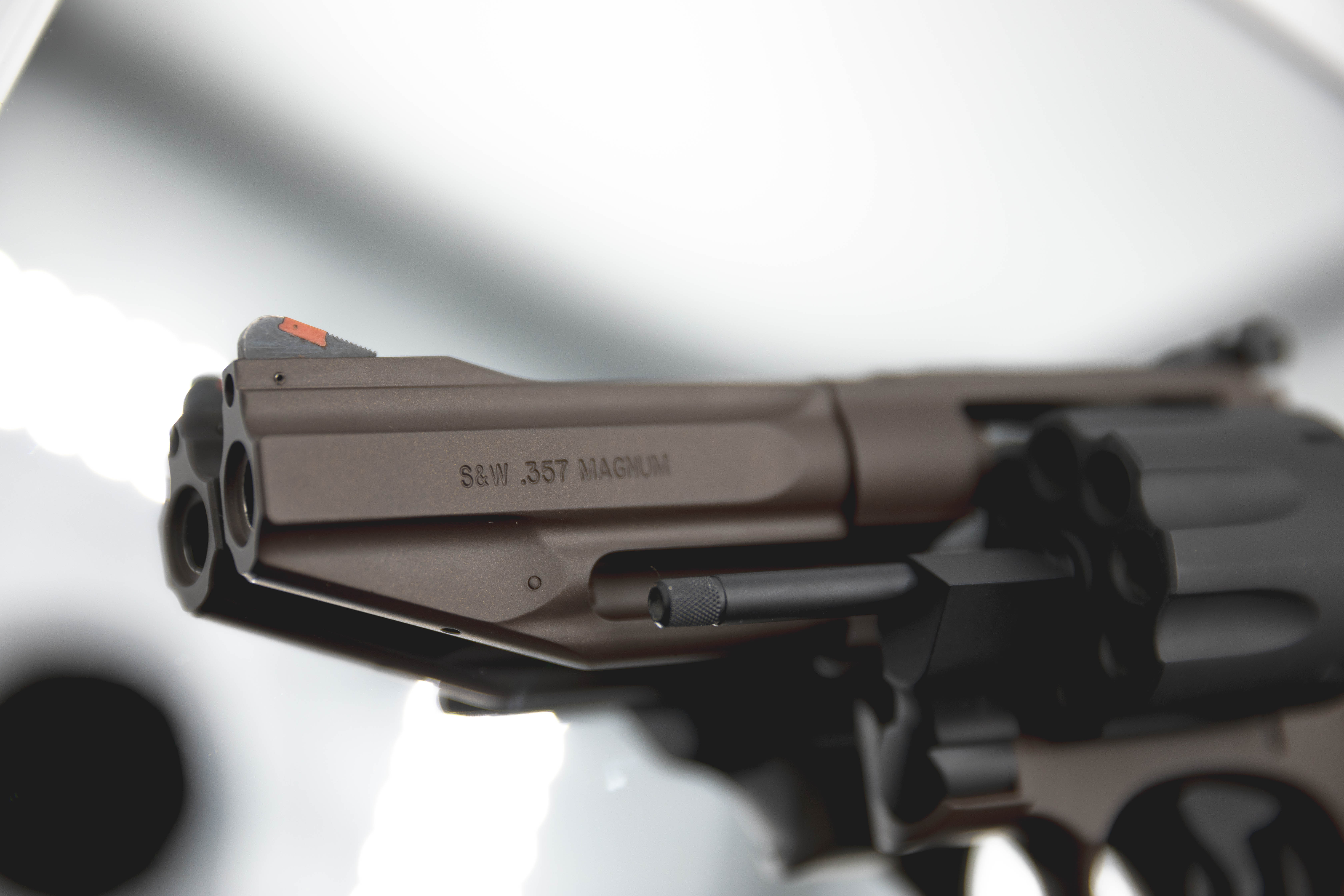 Smith & Wesson Revolver Cerakoted using Vortex® Bronze and Graphite ...