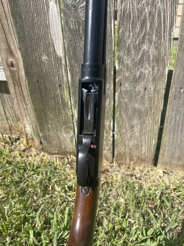 Shotgun Restored finished with Graphite Black and Midnight Blue | Cerakote